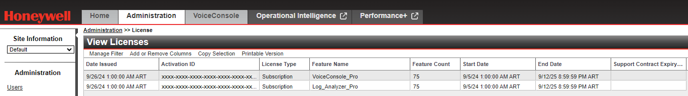 Deactivate License (Partial) - On Prem Deployment